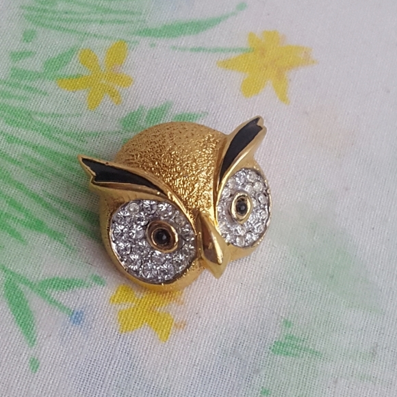 Jomaz | Jewelry | Vintage Jomaz Owl Brooch | Poshmark
